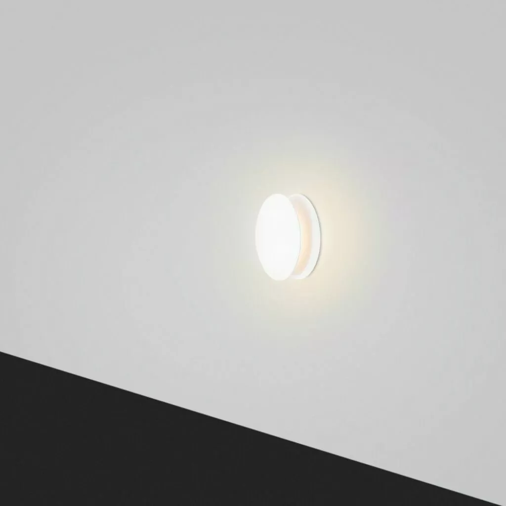 Lesel 014 lampa schodowa LED 1W biała Elkim Lighting